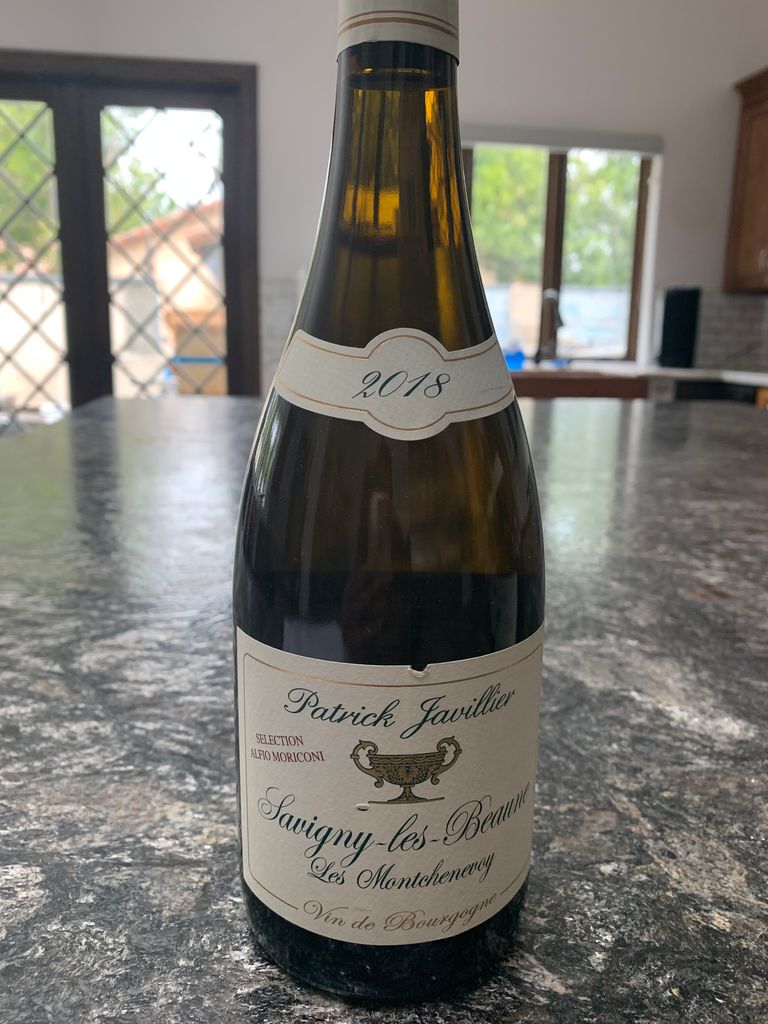 2021 Domaine Patrick Javillier Savigny-lès-Beaune Les Montchenevoy Blanc, France, Burgundy, Côte ...