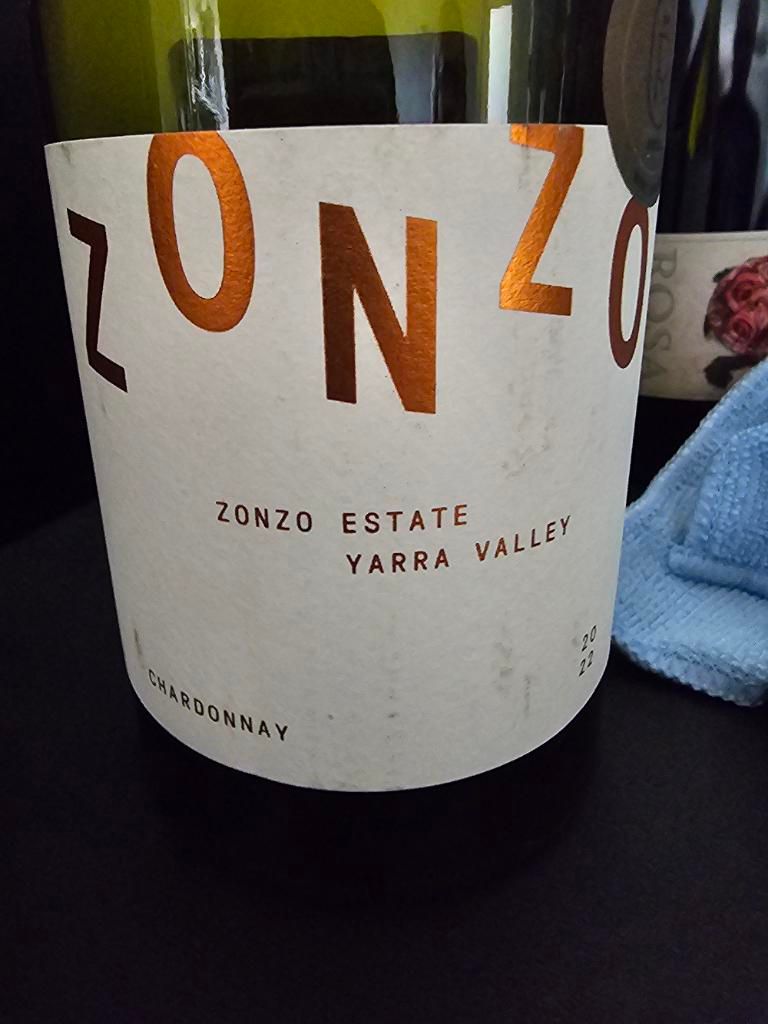 2022 Zonzo Estate Chardonnay, Australia, Victoria, Port Phillip, Yarra ...