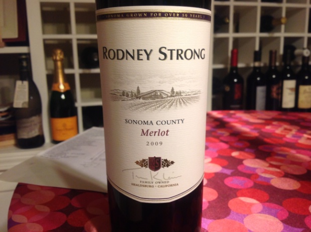2009 Rodney Strong Merlot Sonoma County, USA, California, Sonoma County ...