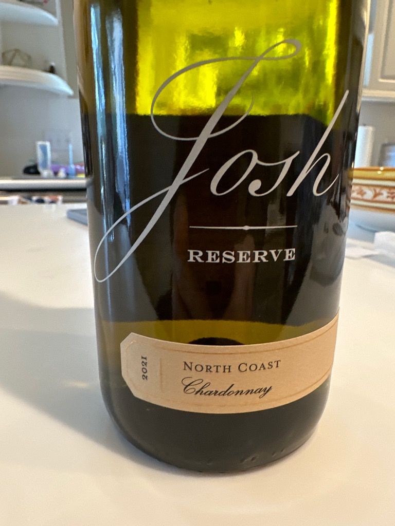 2022 Josh Cellars Chardonnay North Coast Reserve, USA, California ...
