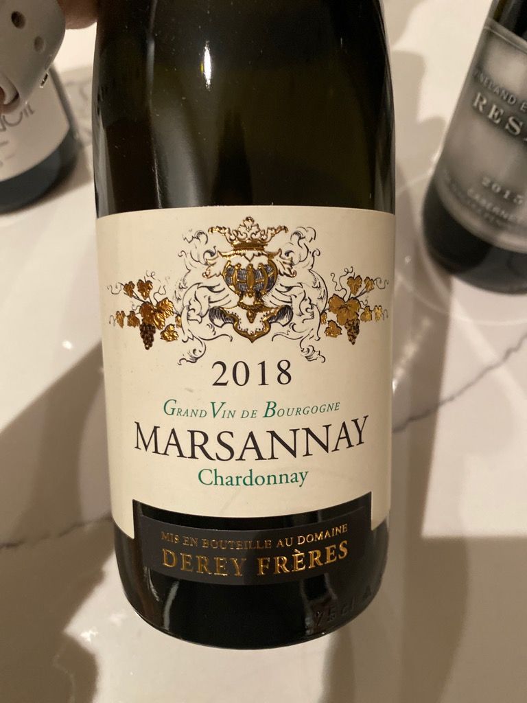 2014 Derey Freres Marsannay Blanc, France, Burgundy, Côte de Nuits ...
