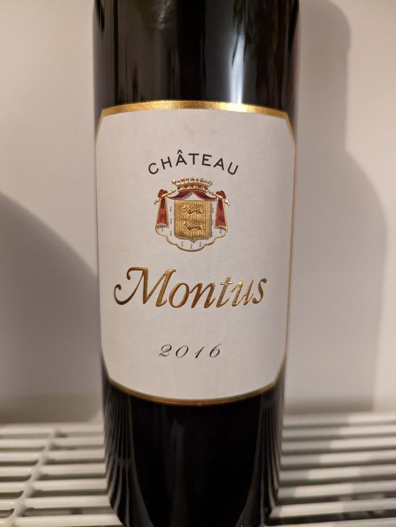 2016 Alain Brumont Madiran Montus Rouge Château Montus, France ...
