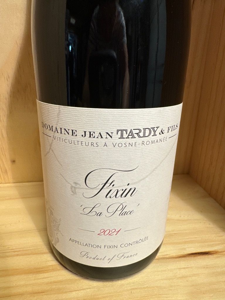 2020 Domaine Jean Tardy et Fils Fixin La Place, France, Burgundy, Côte ...