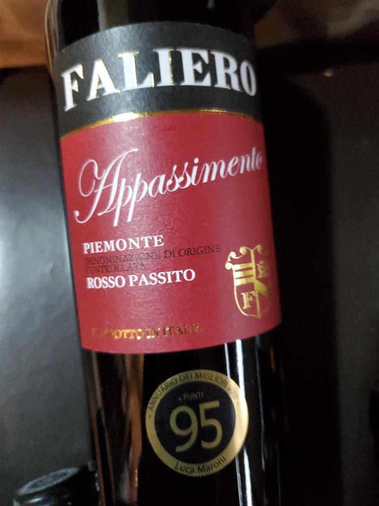 2019 Faliero Piemonte Barbera Appassimento Rosso Passito, Italy ...