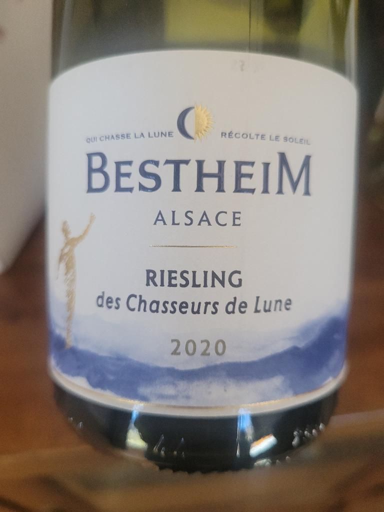2020 Bestheim Riesling Des Chasseurs de Lune, France, Alsace - CellarTracker
