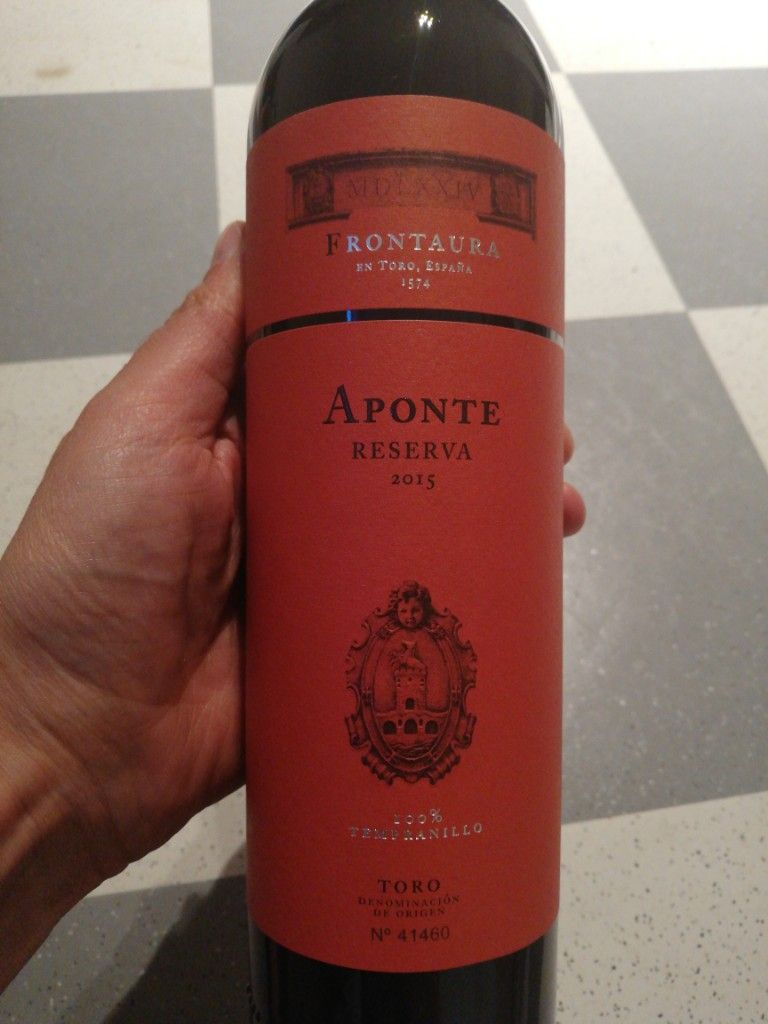 2012 Bodega del Palacio de los Frontaura y Victoria Toro Aponte Reserva ...