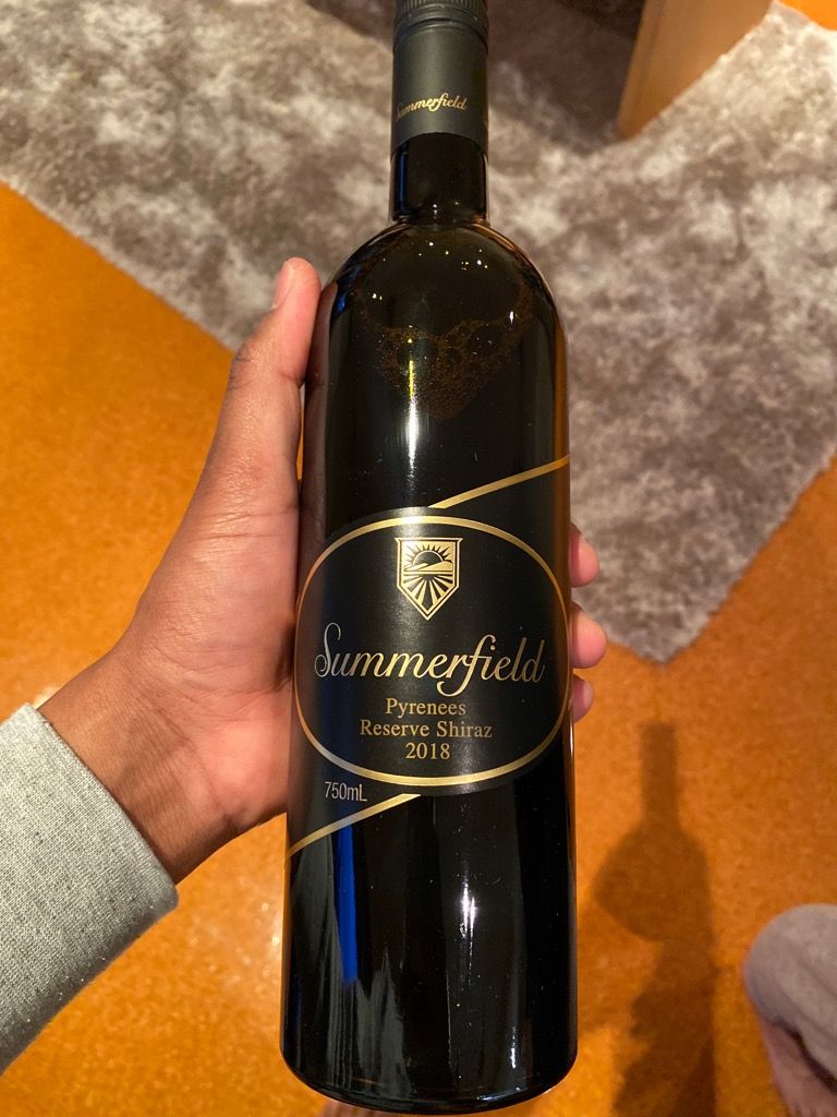2018 Summerfield Shiraz Reserve, Australia, Victoria, Western Victoria ...