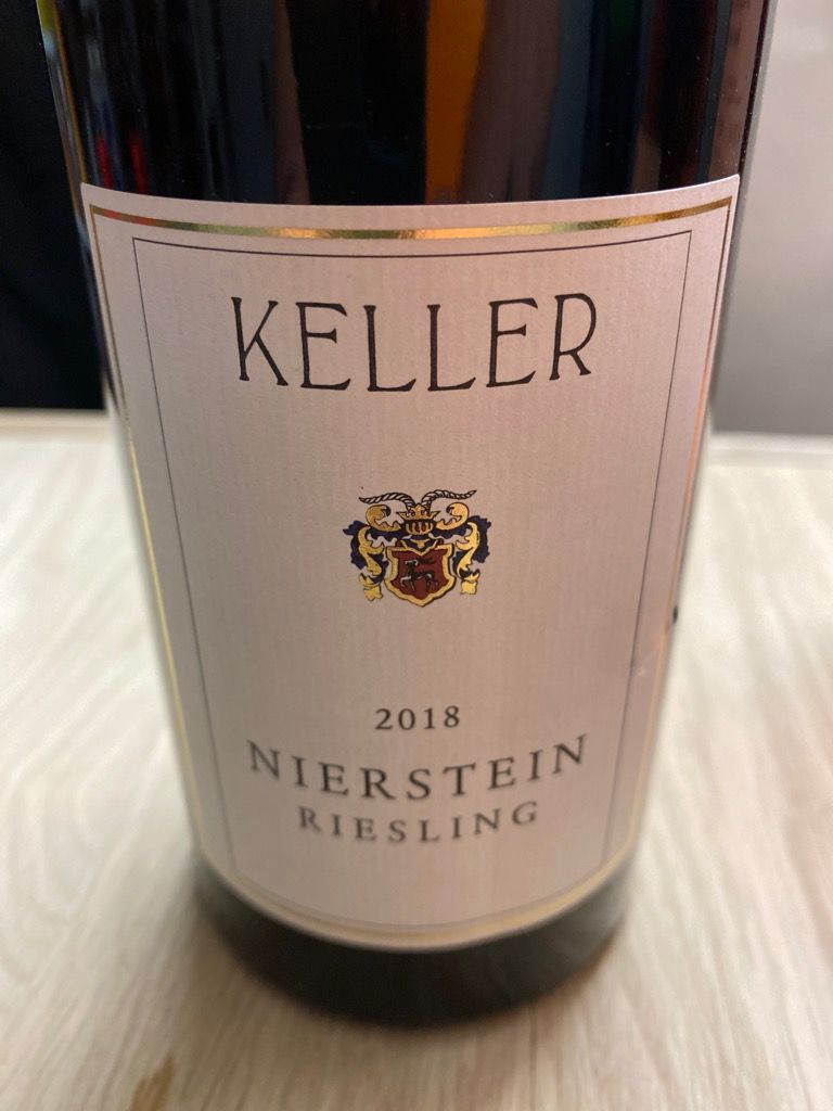 2018 Weingut Keller Nierstein Riesling trocken, Germany, Rheinhessen ...