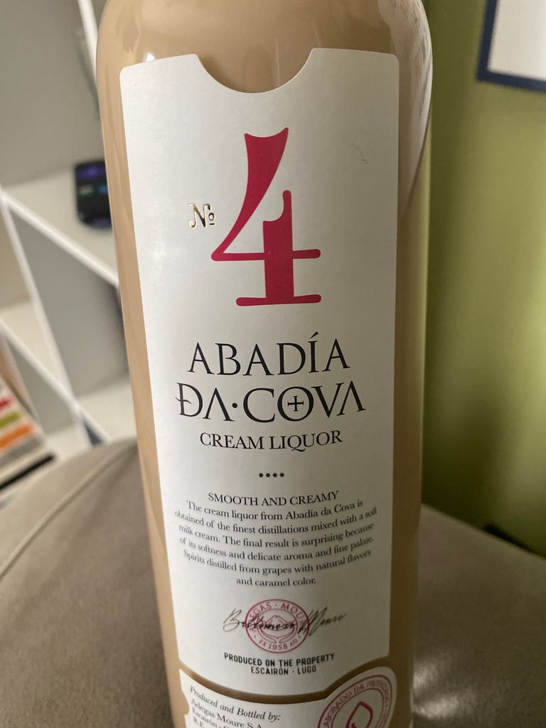 NV Abadia da Cova Galicia Orujo Cream Liquor, Spain - CellarTracker