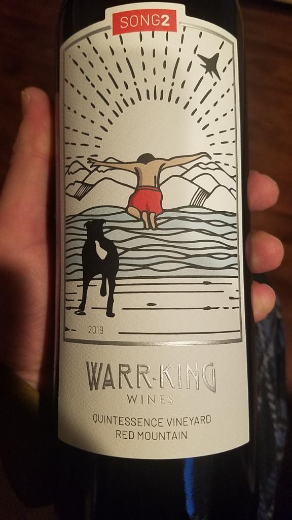 2019 Warr-King Wines Cabernet Sauvignon Song2 Quintessence Vineyard ...