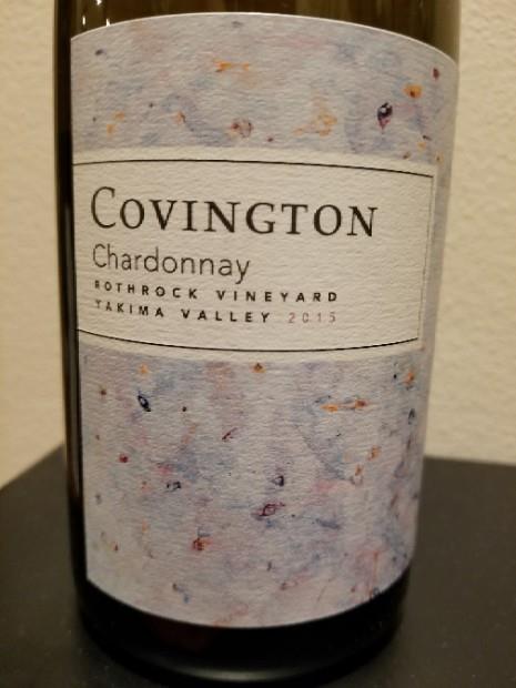 2015 Covington Cellars Chardonnay, USA, Washington, Columbia Valley ...