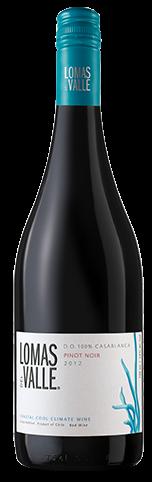 2014 Lomas del Valle Pinot Noir Las Lomas, Chile, Casablanca Valley ...