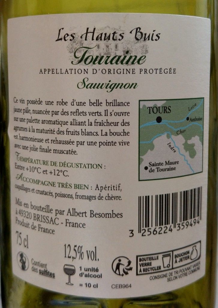 2021 Albert Besombes Touraine Les Hauts Buis, France, Loire Valley ...