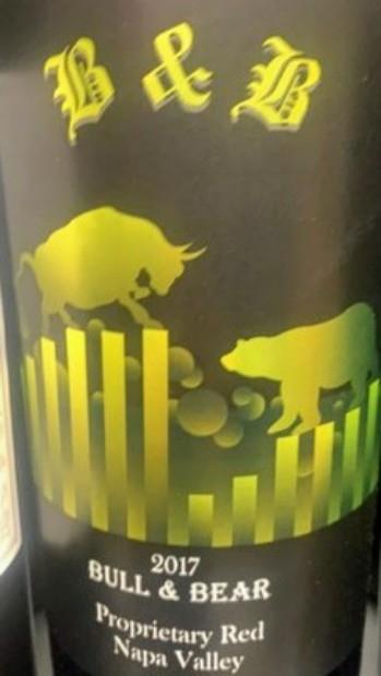 2017 Bull & Bear Proprietary Red, USA, California, Napa Valley ...