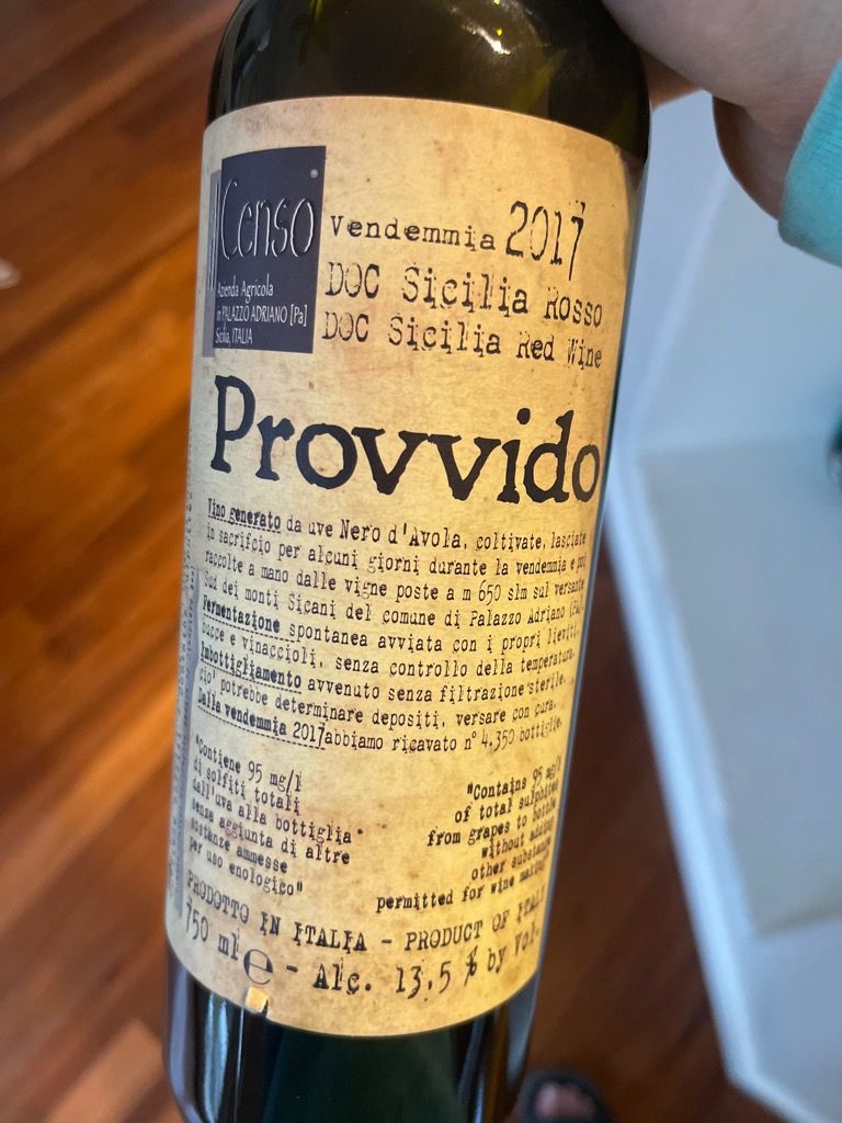 2017 Il Censo Terre Siciliane Provvido, Italy, Sicily, Terre Siciliane ...