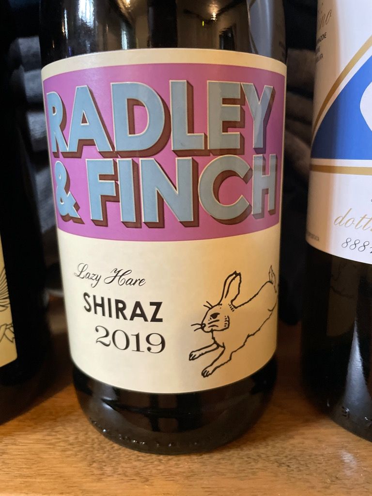 2021 Radley & Finch Shiraz Lazy Hare, South Africa, Western Cape ...