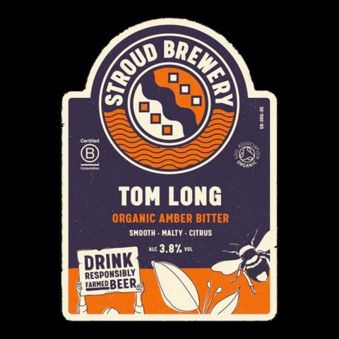 NV Stroud Brewery Tom Long , Organic Amber Bitter, United Kingdom ...