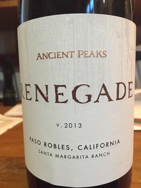 2013 Ancient Peaks Renegade, USA, California, Central Coast, Paso ...