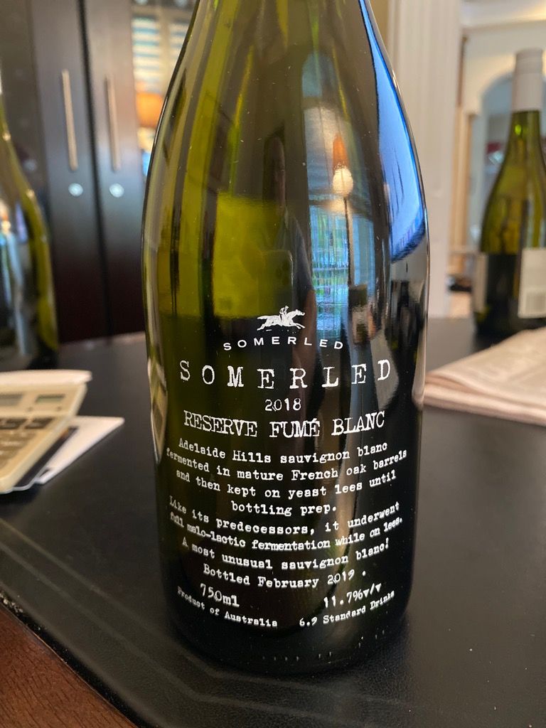2021 Somerled Fumé Blanc Reserve, Australia, South Australia, Mount ...
