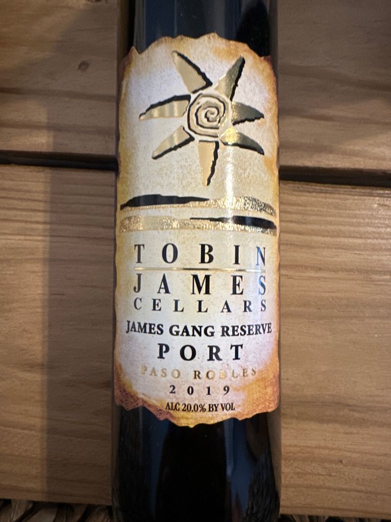 2019 Tobin James James Gang Reserve Port, USA, California, Central ...