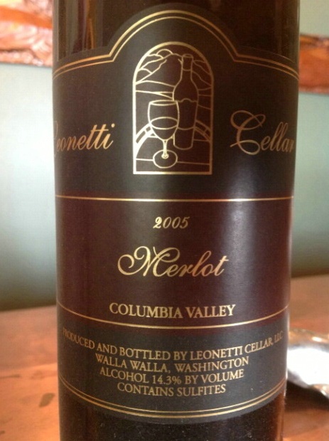 2005 Leonetti Cellar Merlot Columbia Valley, USA, Washington, Columbia ...