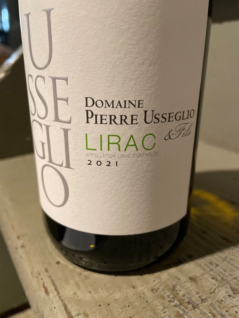 2023 Domaine Pierre Usseglio & Fils Lirac Blanc, France, Rhône ...