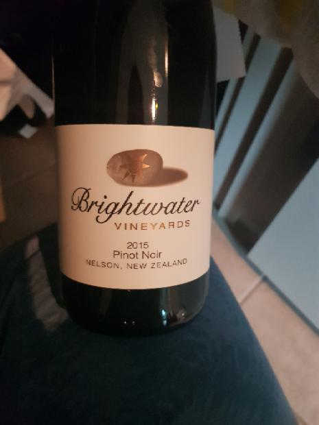 2021 Brightwater Vineyards Pinot Noir Nelson, New Zealand, South Island ...