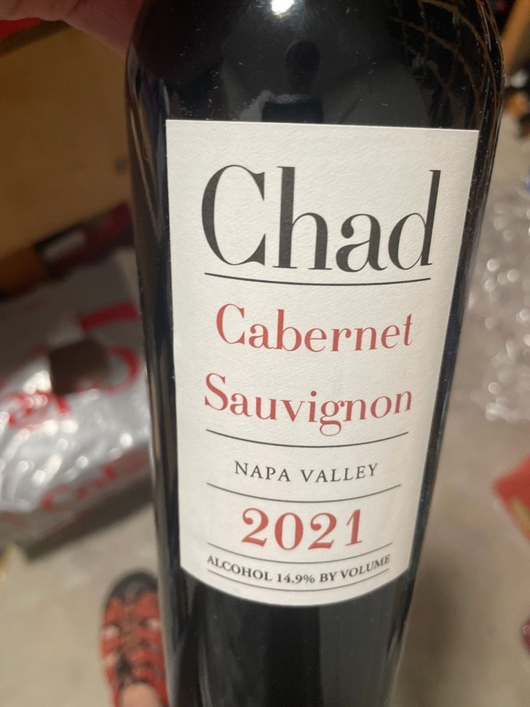 2021 Chad Cabernet Sauvignon Napa Valley, USA, California, Napa Valley ...