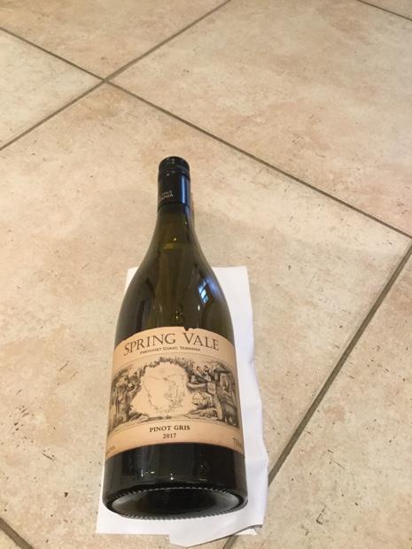 2017 Spring Vale Pinot Gris, Australia, Tasmania, Freycinet Coast ...