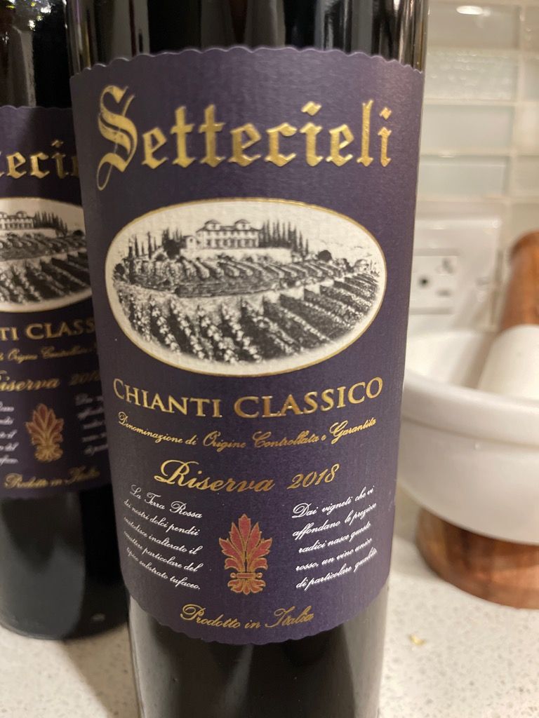2018 Settecieli Chianti Classico Riserva, Italy, Tuscany, Chianti ...