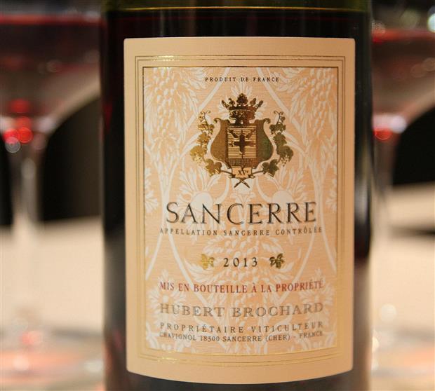 2014 Hubert Brochard Sancerre Rouge, France, Loire Valley, Upper Loire ...