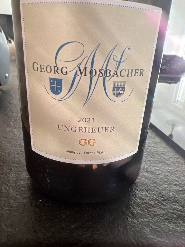 2021 Georg Mosbacher Forster Ungeheuer Riesling Kabinett trocken ...