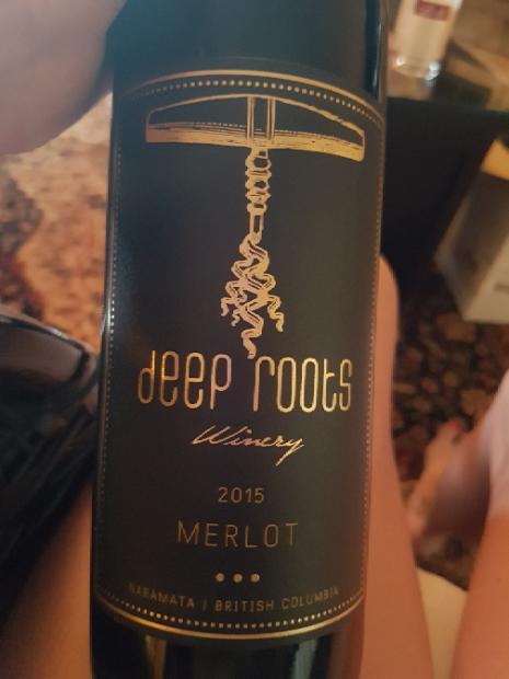 2015 Deep Roots Winery Merlot, Canada, British Columbia, Okanagan ...