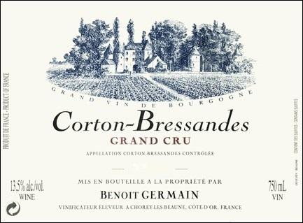 2007 Benoît Germain Corton-Bressandes, France, Burgundy, Côte de Beaune ...