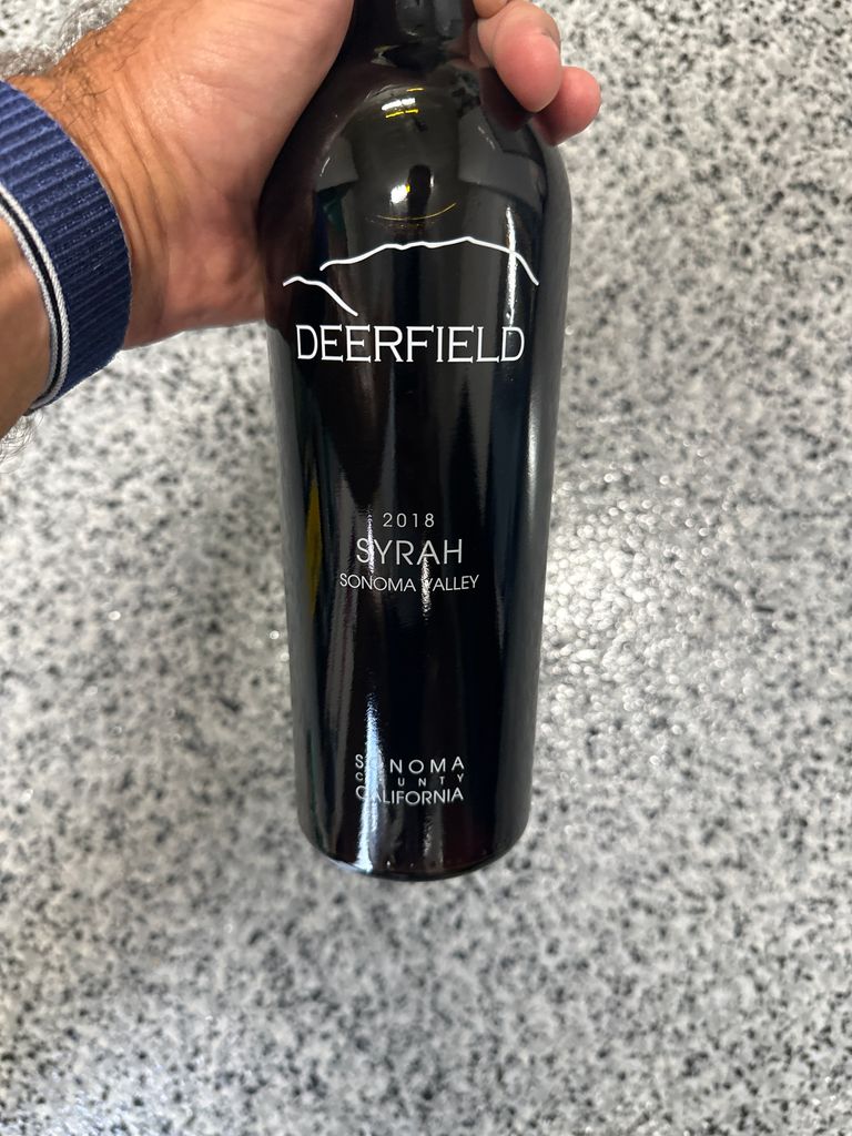 2016 Deerfield Ranch Syrah, USA, California, Sonoma County - CellarTracker