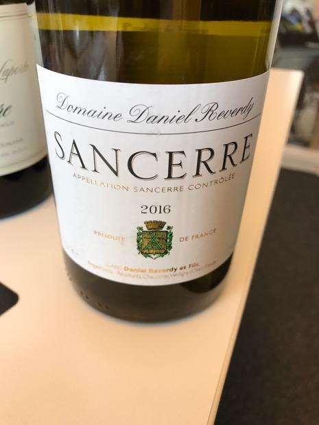 2016 Daniel Reverdy Sancerre, France, Loire Valley, Upper Loire ...