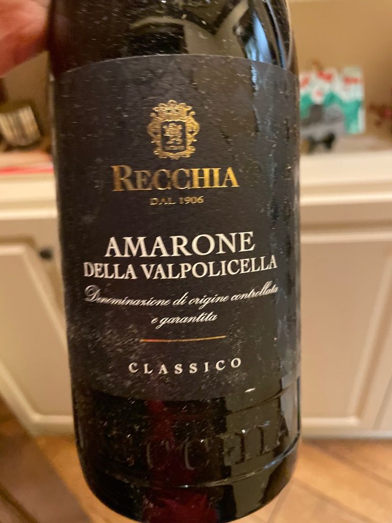 2016 Recchia Amarone della Valpolicella Classico, Italy, Veneto ...