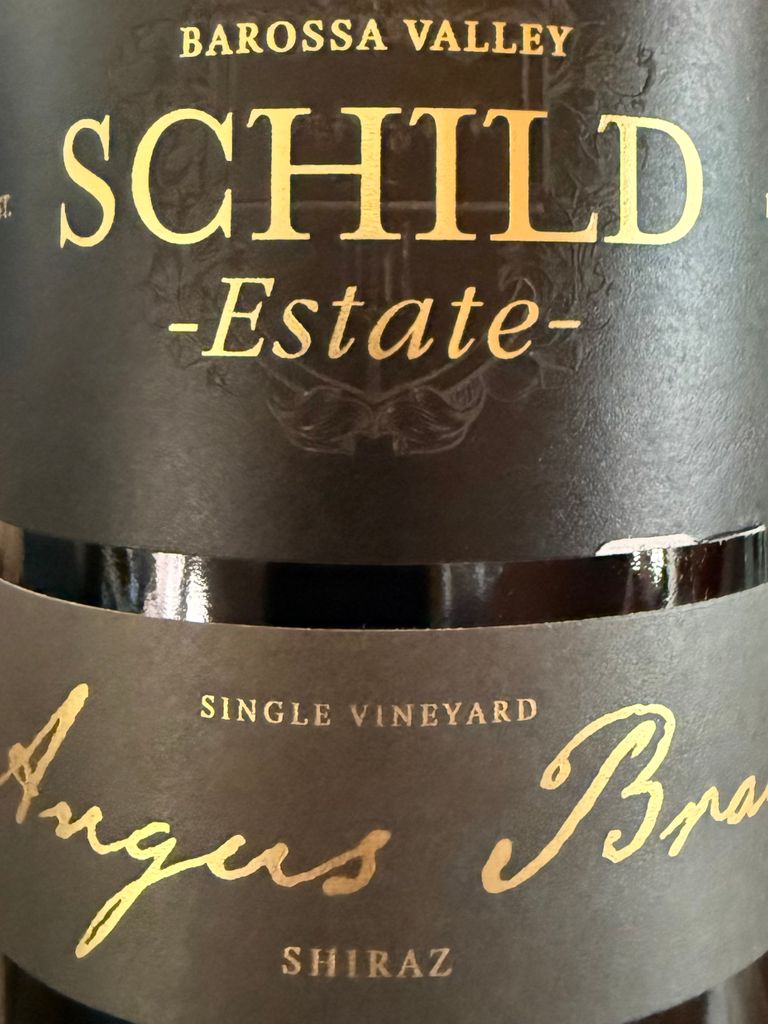2022 Schild Estate Shiraz Angus Brae, Australia, South Australia ...