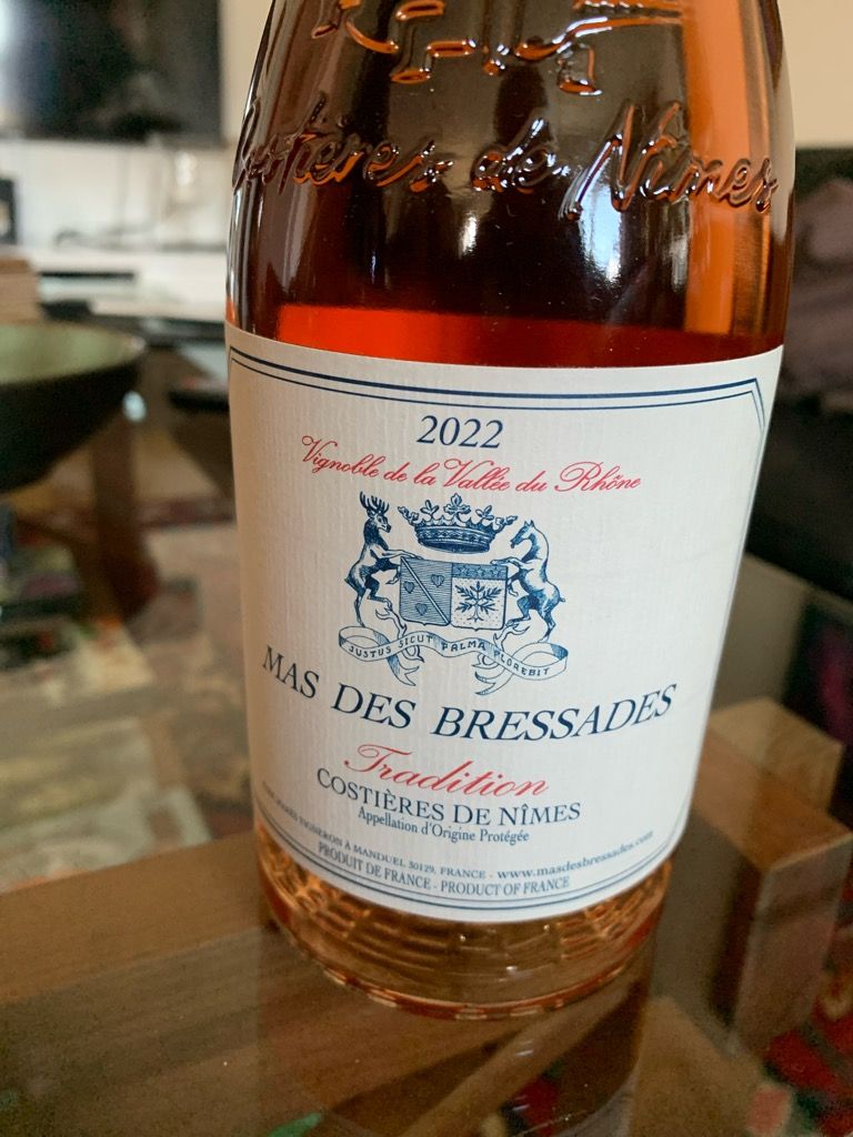 2022 Mas des Bressades Costières-de-Nîmes Rosé Cuvée Tradition, France ...