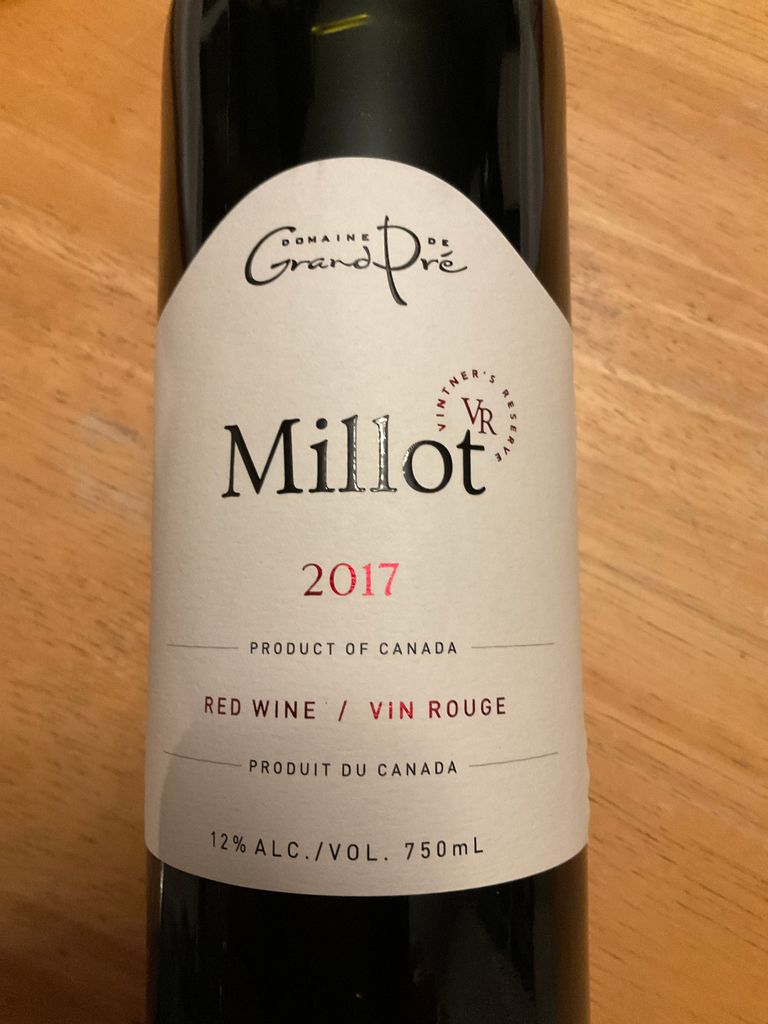 2017 Domaine de Grand Pré Leon Millot, Canada, Nova Scotia - CellarTracker