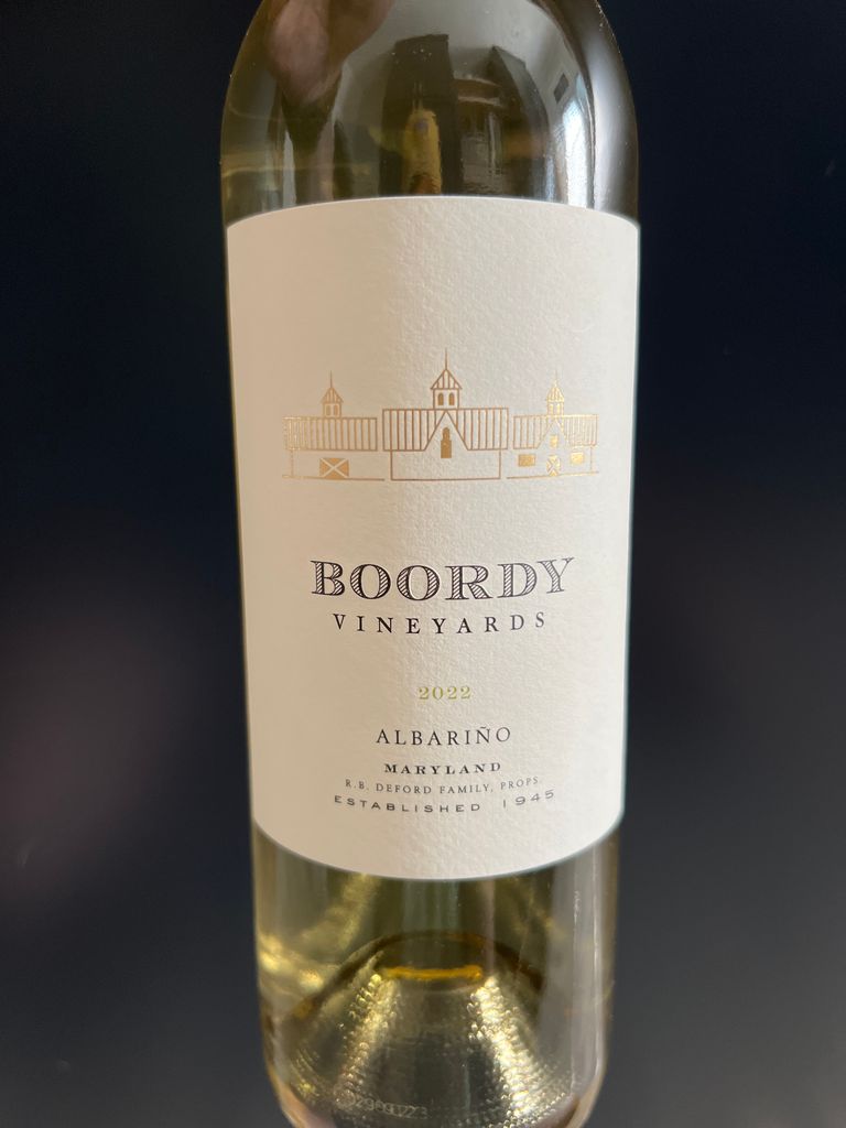 2023 Boordy Vineyards Albariño, USA, Maryland - CellarTracker