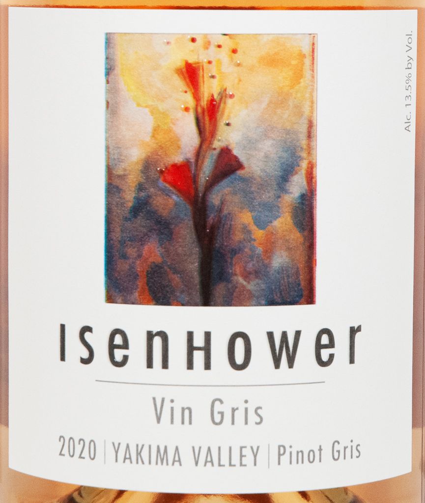 2020 Isenhower Cellars Pinot Gris Vin Gris, USA, Washington, Columbia ...