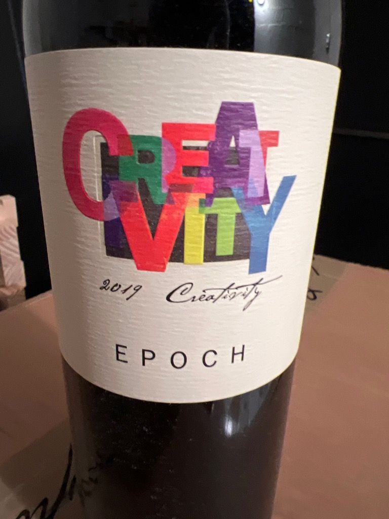 2019 Epoch Estate Wines Creativity, USA, California, Central Coast ...