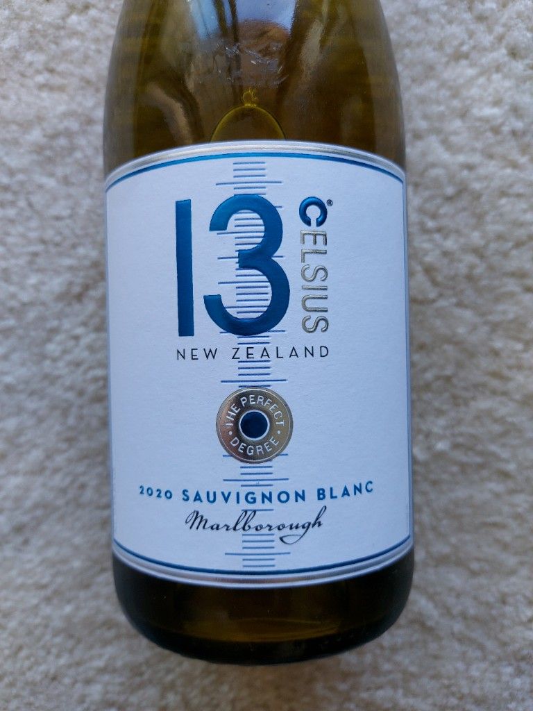 2020 13 Celsius Vineyards Sauvignon Blanc 13 Celsius, New Zealand ...