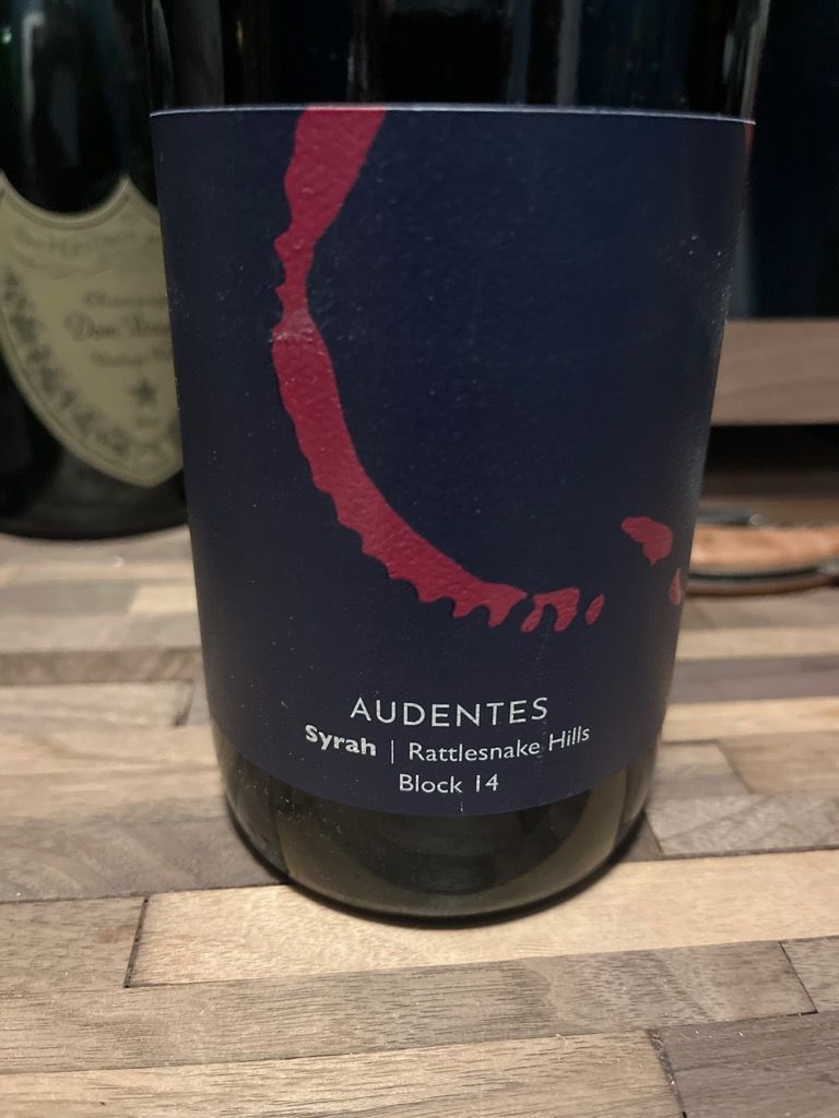 2020 Quiddity Wines Syrah Audentes Block 14, USA, Washington, Columbia ...
