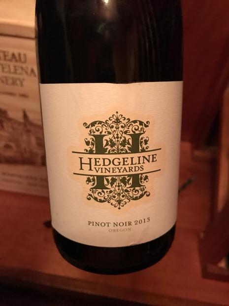 2013 Hedgeline Vineyards Pinot Noir, USA, Oregon - CellarTracker