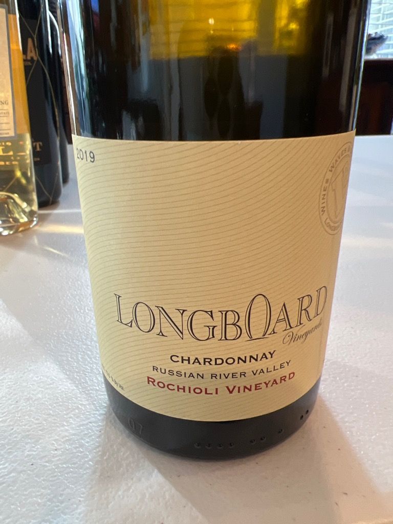 2019 Longboard Vineyards Chardonnay Rochioli, USA, California, Sonoma ...