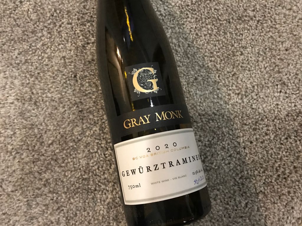 2021 Gray Monk Estate Winery Gewürztraminer, Canada, British Columbia ...
