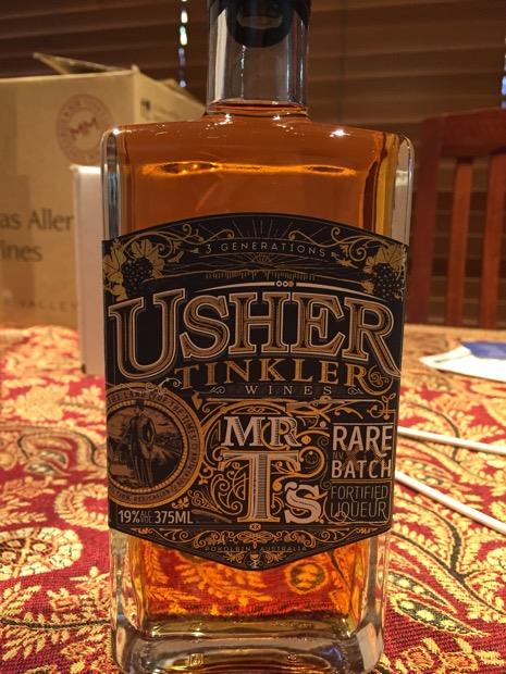 NV Usher Tinkler Mr T's Rare Batch Fortified Liqueur, Australia, New ...
