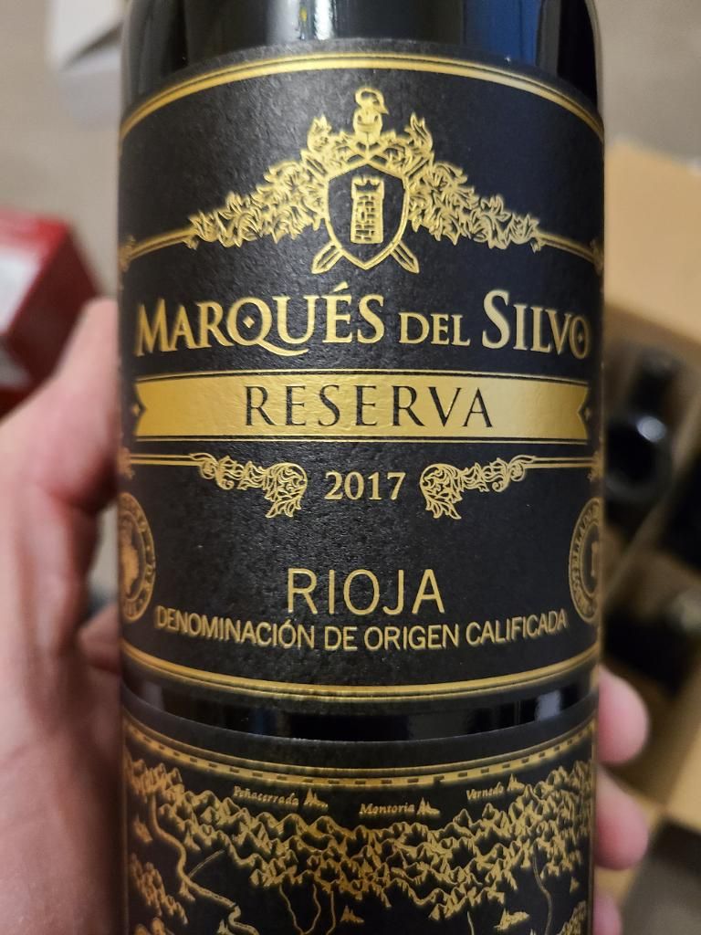 2017 Marques del Silvo Rioja Reserva, Spain, La Rioja, Rioja ...